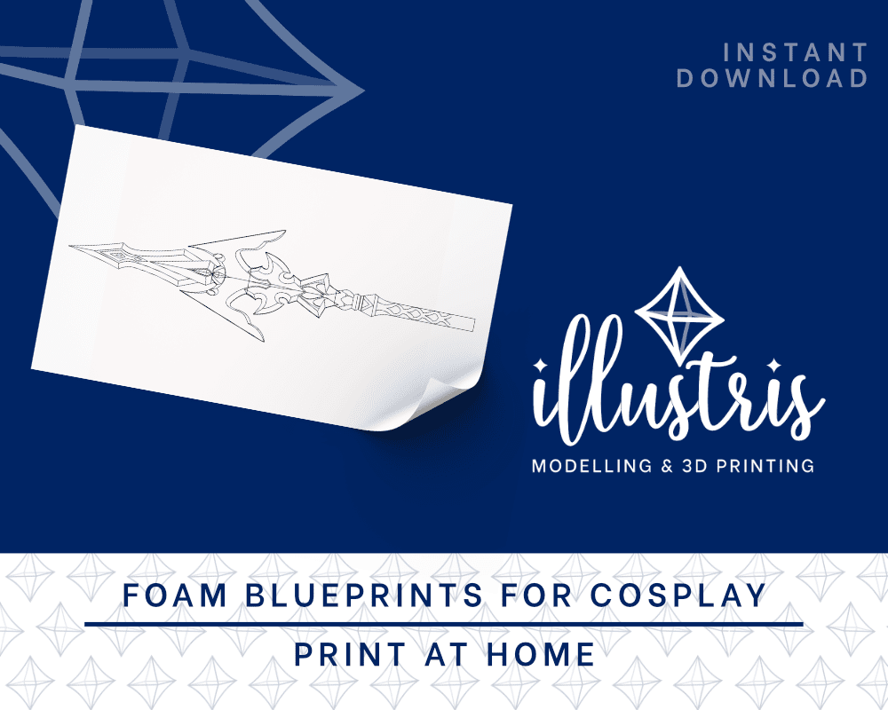 SHENHE Calamity Queller BLUEPRINT [Genshin Impact] – Illustris Models