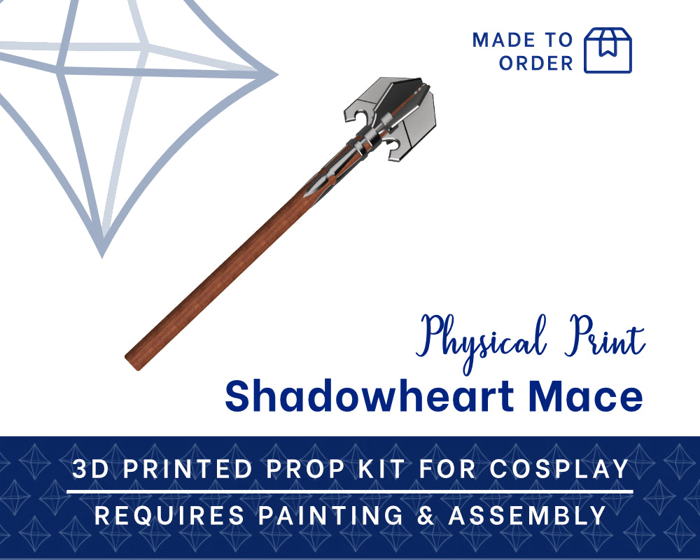 Shadowheart Mace 3D Printed Kit - Baldur's Gate 3 Cosplay Prop ...