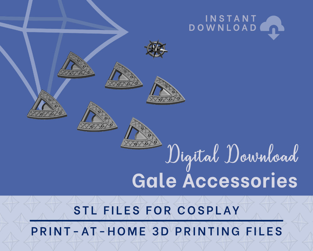 Gale's Accessories STL Files - Baldur's Gate 3 Cosplay Accessory (Digi ...
