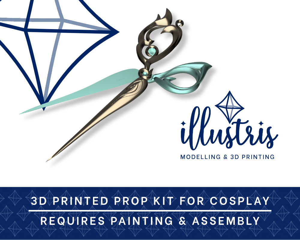 GWEN Mythmaker Scissors 3D PRINTED KIT [League of Legends] – Illustris ...