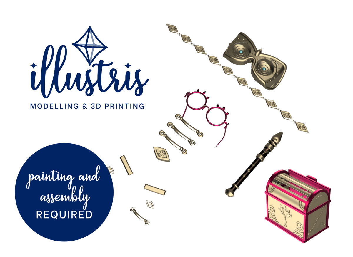 PURAH Accessories 3D PRINTED KIT [Legend of Zelda: – Illustris Models