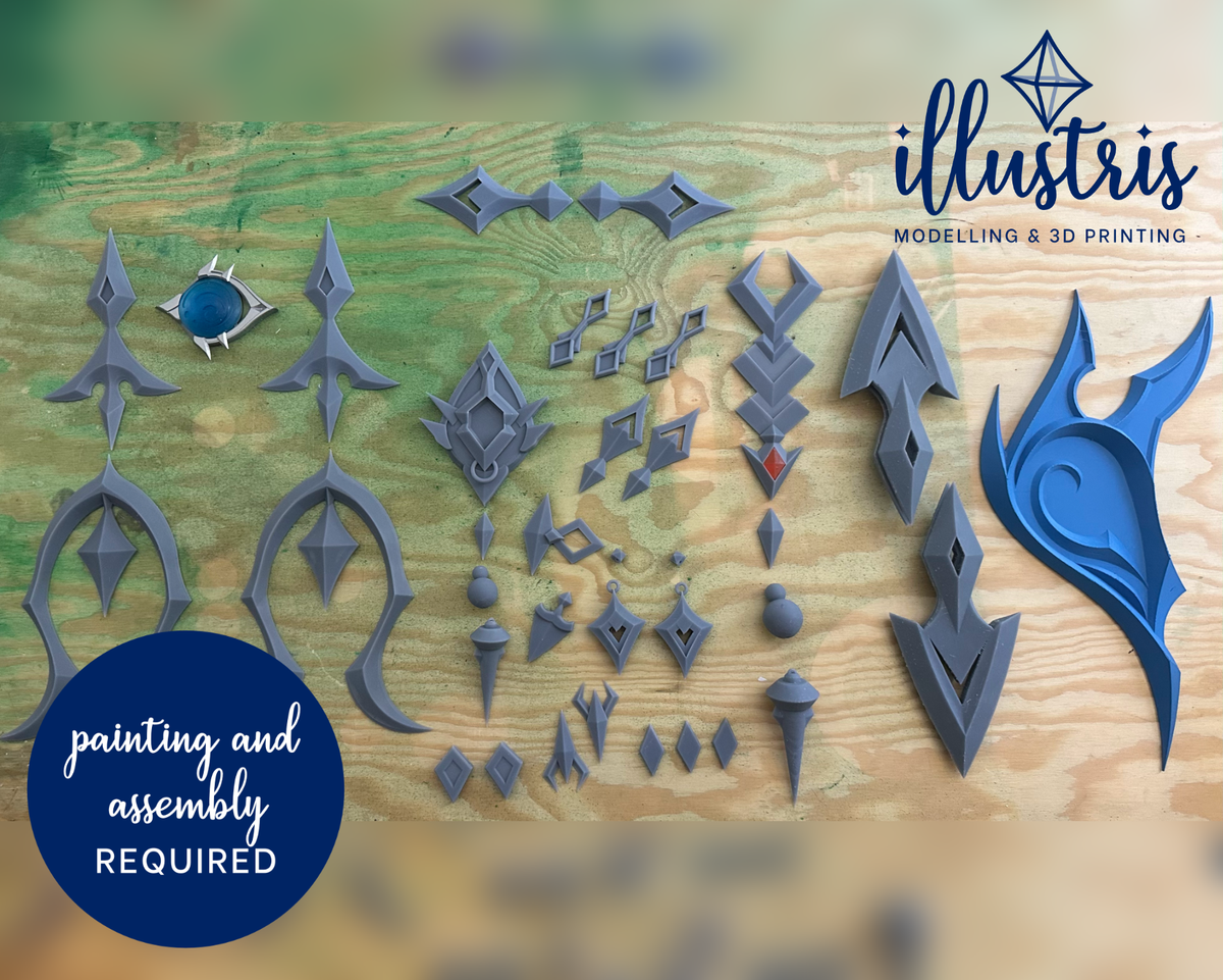 CHILDE Accessory Kit 3D Printed Kit [Genshin Impact] – Illustris Models