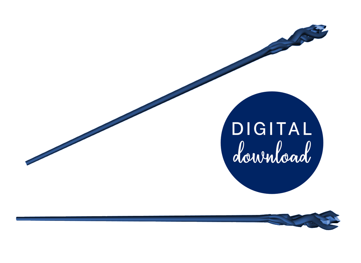 KEYLETH Staff STL FILES [Legend of Vox Machina] - Illustris Models