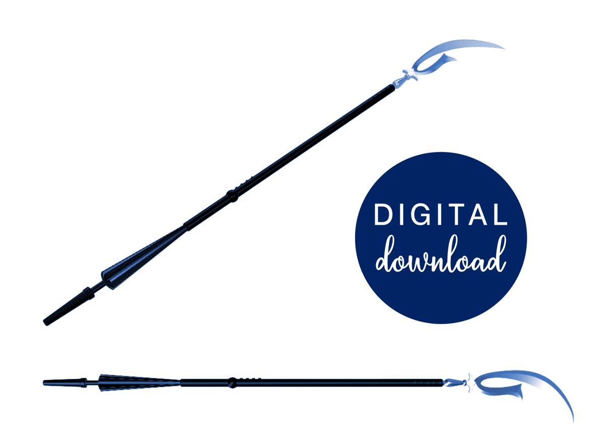 SAILOR SATURN Silence Glaive STL Files [Sailor Moon – Illustris Models