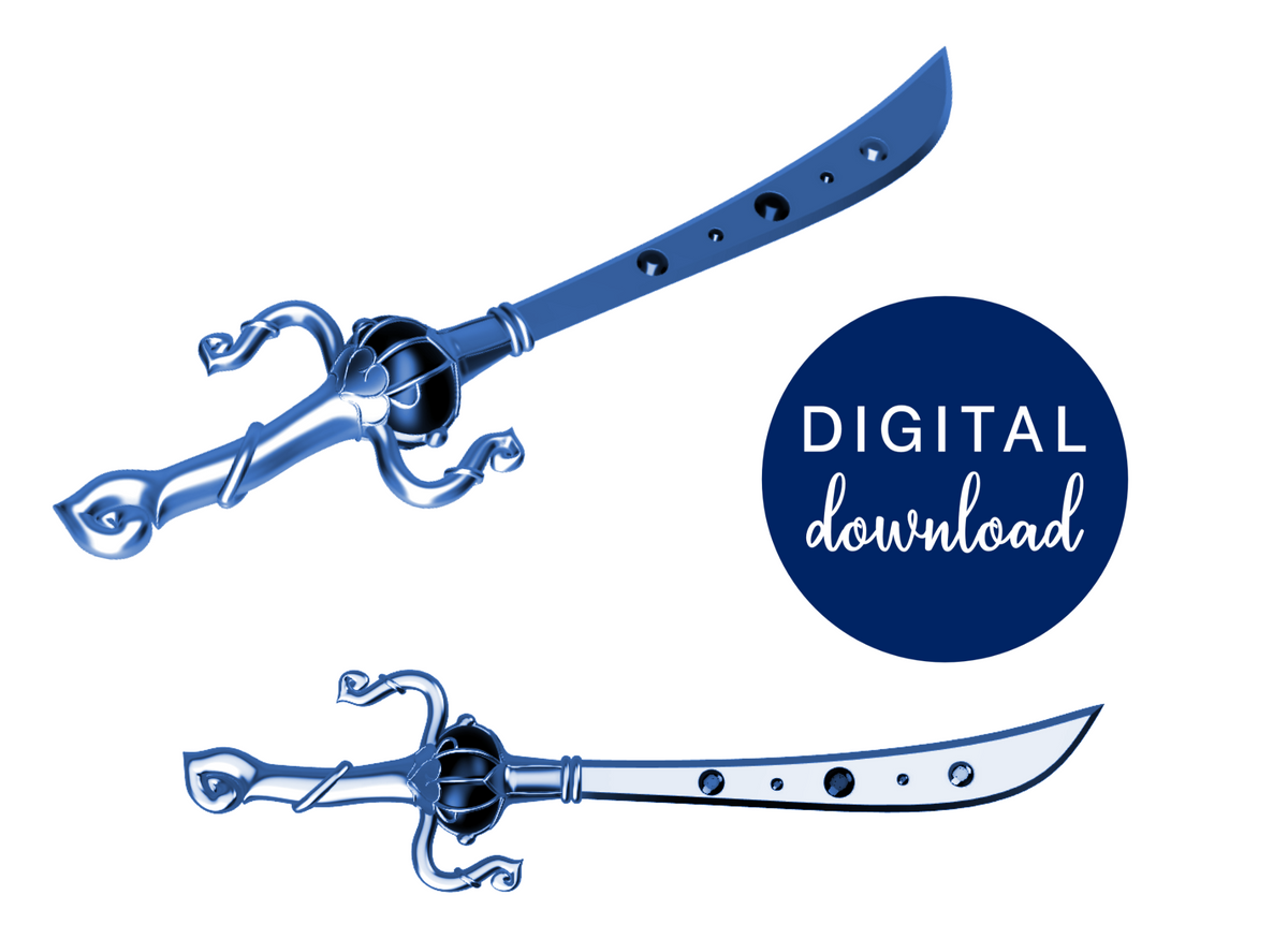 SAILOR URANUS Space Sword STL Files [Sailor Moon Crystal] – Illustris ...