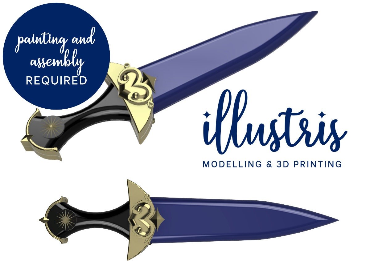 BYLETH Dagger 3D Printed Kit [Fire Emblem: Three Houses] – Illustris Models